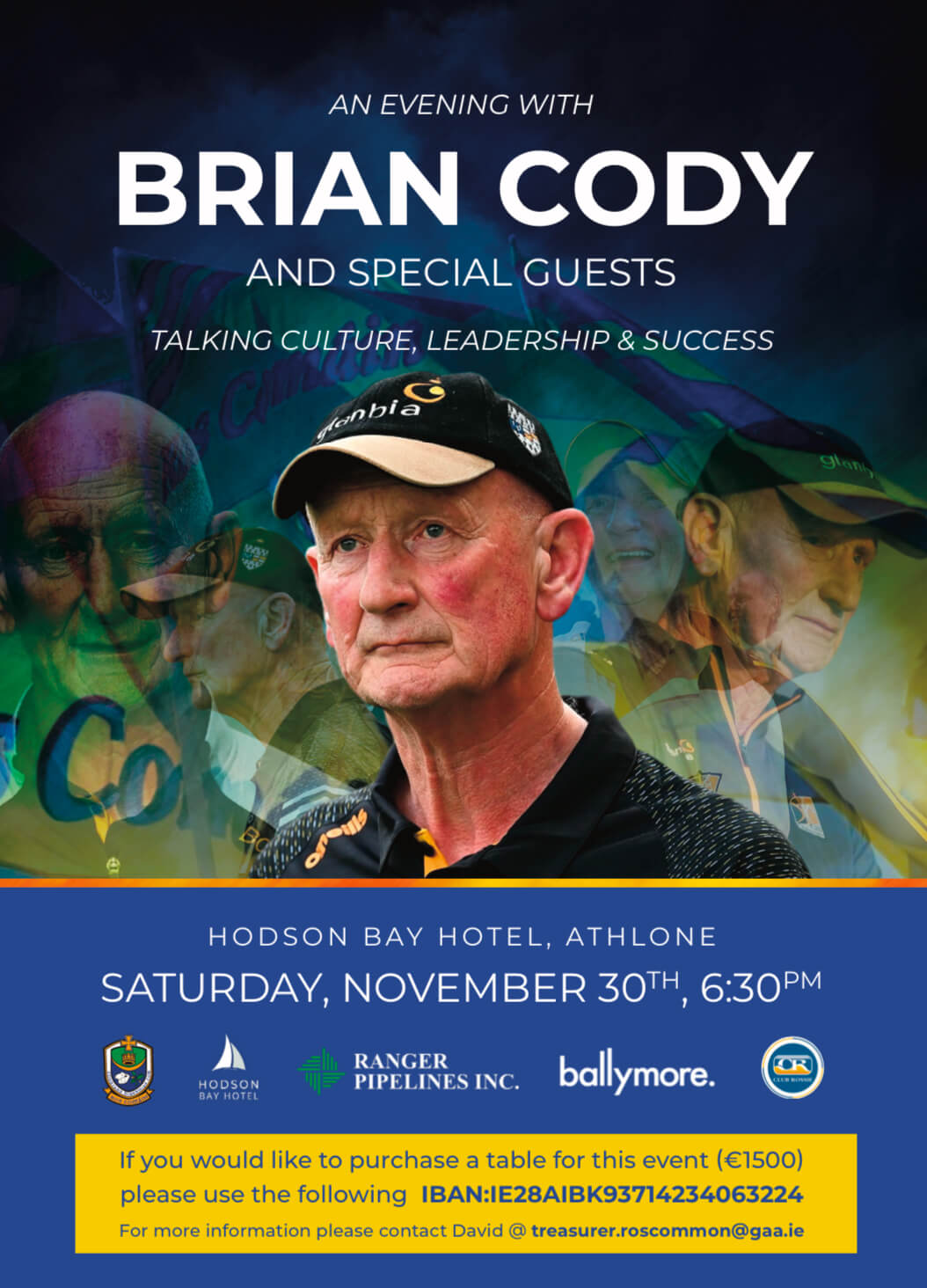 An evening with Brian Cody. - GAA Roscommon